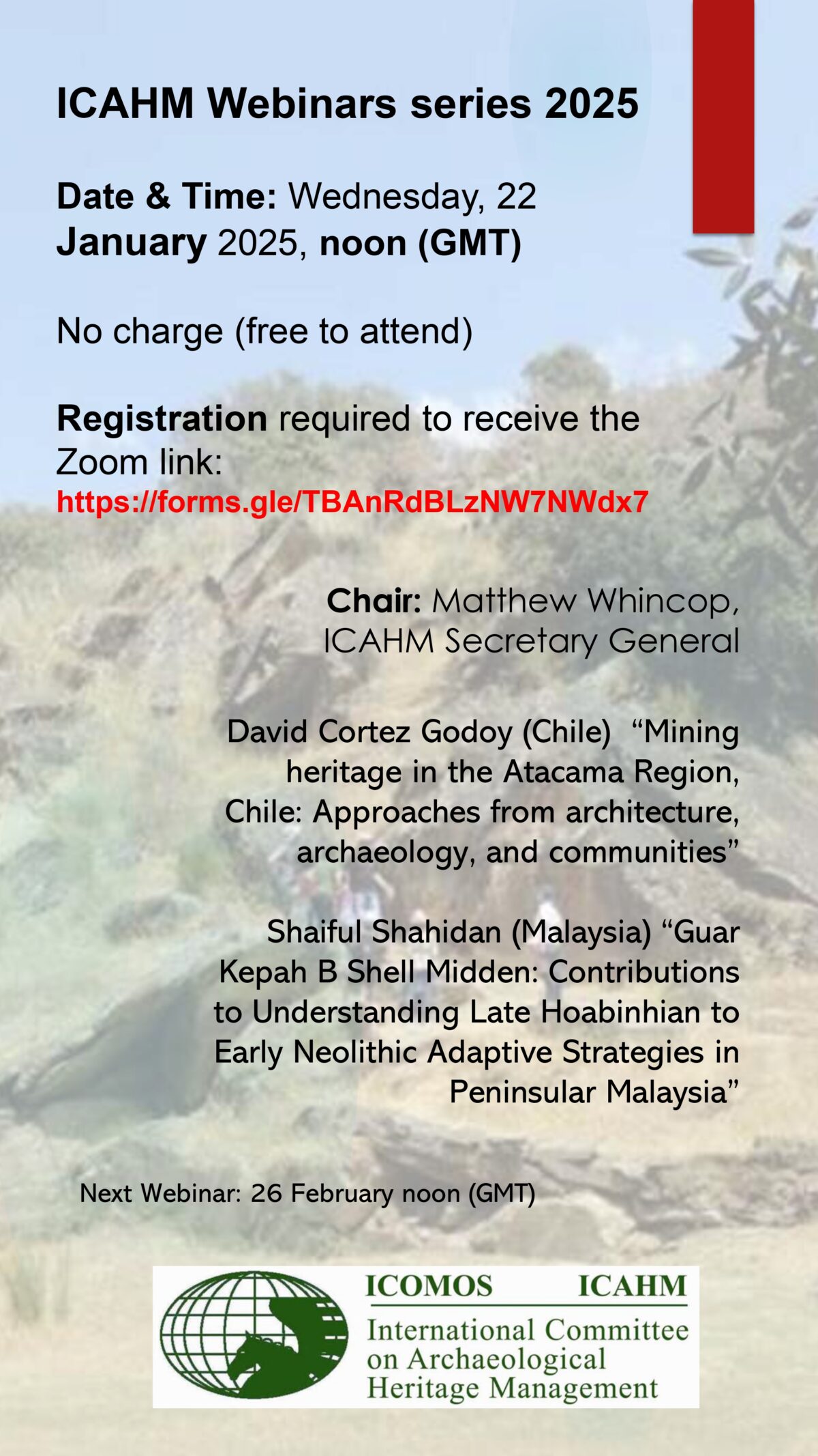 ICAHM Webinars series 2025 – ICOMOS International Scientific Committee ...